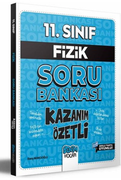 Benim Hocam Yayıncılık 11. Sınıf Kazanım Özetli Fizik Soru Bankası