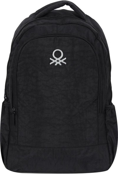 Benetton 70502 Siyah Krinkıl Sırt Çantası