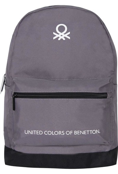 Benetton 70417 Gri Casual Sırt Çantası
