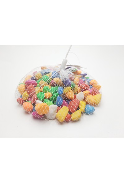 Be Beauty File Dekoratif Karışık Renkte Çakıl Taşı 350 gr