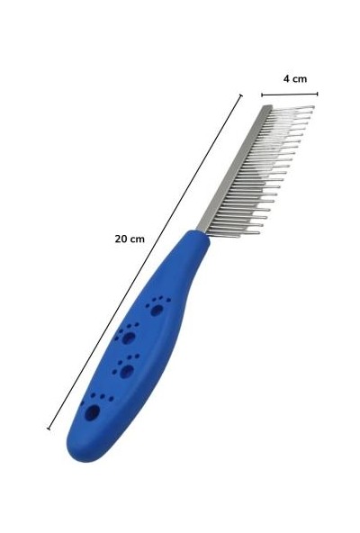 Kastore Kıtık Açıcı Metal Kedi Köpek Tarağı Kastore Kıtık Açıcı Metal Kedi Köpek Tarağı