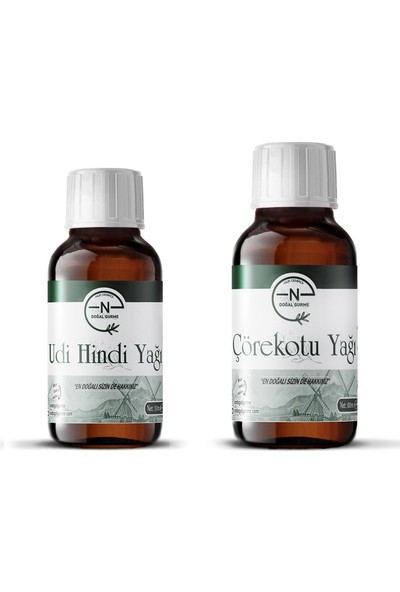 En Doğal Gurme Udi Hindi Yağı 50ML & Soğuk Sıkım Çörek Otu Yağı 100ML En Doğal Gurme Udi Hindi Yağı 50ML & Soğuk Sıkım Çörek Otu Yağı 100ML