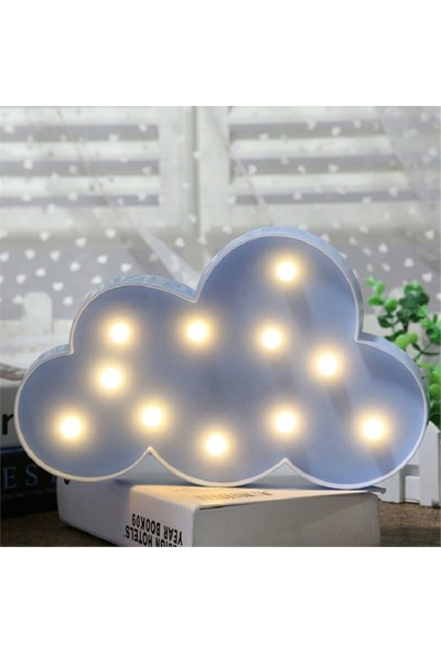 Mobgift 3D LED Pano Bulut Duvar/Gece Lambası (Mavi) Mobgift 3D LED Pano Bulut Duvar/Gece Lambası (Mavi)