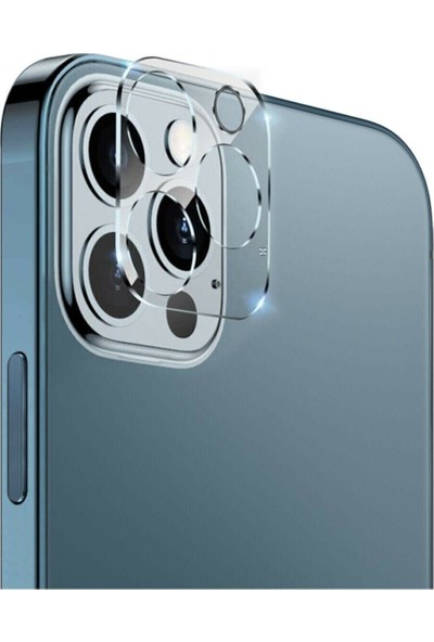Jacquelyn Apple Iphone 13 Pro Max Kırılmaz Kamera Koruma Camı