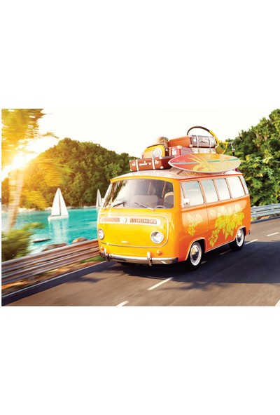 Olimpia Cutte Little Retro Car 1000 Parça Puzzle Olimpia Cutte Little Retro Car 1000 Parça Puzzle