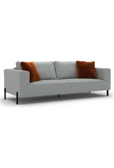 Beka Living Eleganza Metal Ayak Kanepe Gri Beka Living Eleganza Metal Ayak Kanepe Gri