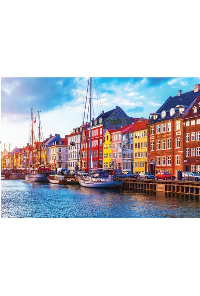 Olimpia Old Town In Denmark 1000 Parça Puzzle Olimpia Old Town In Denmark 1000 Parça Puzzle