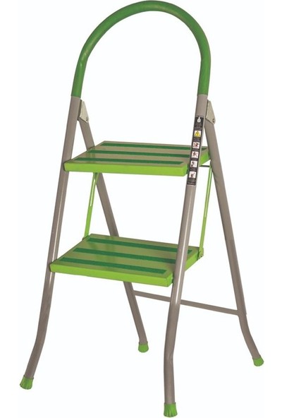 Carnaval 2 Basamaklı Yeşil Ev Tipi Merdiven