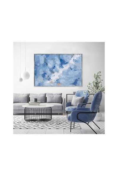 Tablo Life Tablolife Daha Bir Mavi Yağlı Boya Dokulu Tablo Tablo Life Tablolife Daha Bir Mavi Yağlı Boya Dokulu Tablo