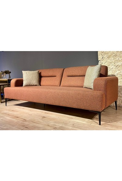 Beka Living Sirus Eco Üçlü Kanepe Tarçın