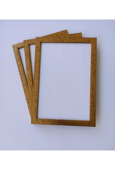 Moda Meral 3 Lü Set A4 (21X30) Çerçeve Belge Evrak Diploma Sertifika Poster Resim Gold Moda Meral 3 Lü Set A4 (21X30) Çerçeve Belge Evrak Diploma Sertifika Poster Resim Gold