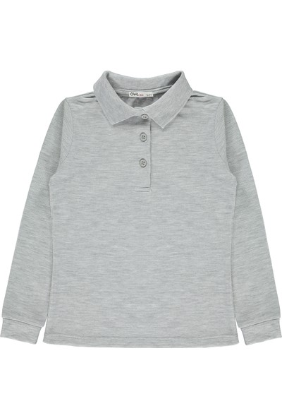 Civil Girls Kız Çocuk Sweatshirt 6-9 Yaş Gri