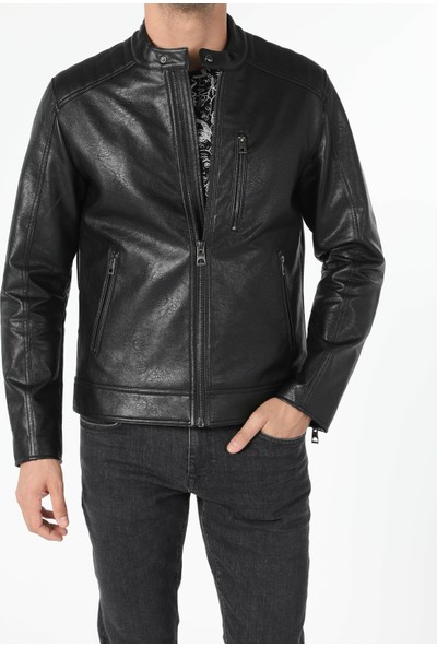 Colin's Siyah Erkek Mont Pu Colin's Siyah Erkek Mont Pu