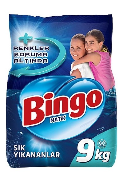 Bingo Çamaşır Deterjanı 9 kg