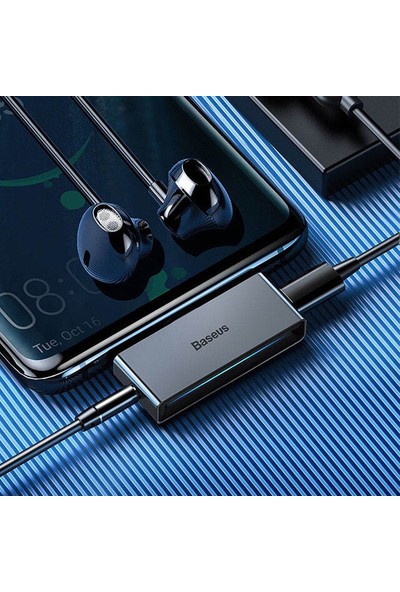 Powertiger Baseus L57 USB Type C 3.5mm Kulaklık ve Şarj Dönüştürücü Başlık 18W Pd Powertiger Baseus L57 USB Type C 3.5mm Kulaklık ve Şarj Dönüştürücü Başlık 18W Pd