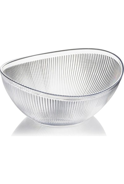 Aden Concept Akrilik Barok Şeffaf Orta Boy Salata Kasesi