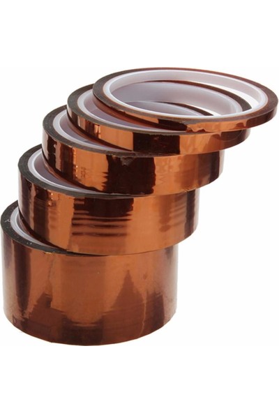 Motorobit Isıya Dayanıklı Kapton Bant - 5mm x 30M