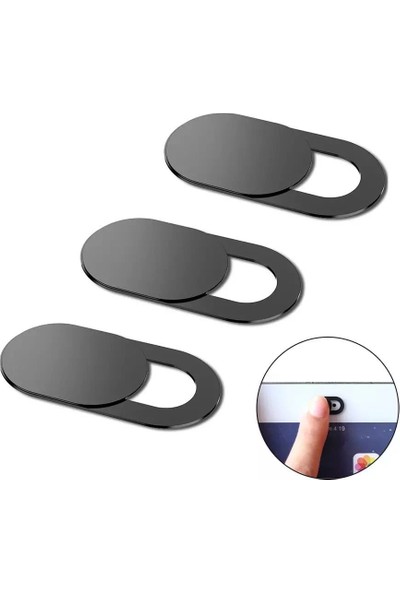 Duego Webcam Cover Pc ve Telefon Kamera Kapatıcı ve Koruyucu 3 Adet Duego Webcam Cover Pc ve Telefon Kamera Kapatıcı ve Koruyucu 3 Adet