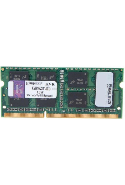 Kingston 8GB 1600MHz DDR3 Notebook Ram CL11 KVR16LS11/8 Kingston 8GB 1600MHz DDR3 Notebook Ram CL11 KVR16LS11/8