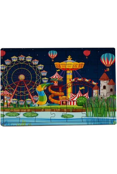 Woody Life Lunapark 35 Parça Puzzle Yapboz Eğitici Çocuk Oyuncak Woody Life Lunapark 35 Parça Puzzle Yapboz Eğitici Çocuk Oyuncak