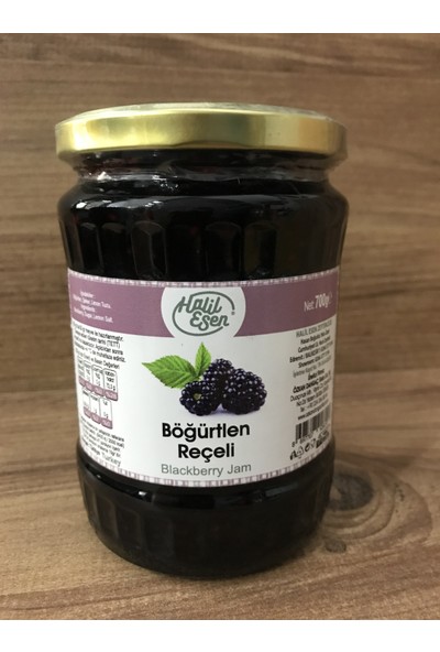 Halil Esen Böğürtlen REÇELI(700 Gr.)(1.adet) Halil Esen Böğürtlen REÇELI(700 Gr.)(1.adet)