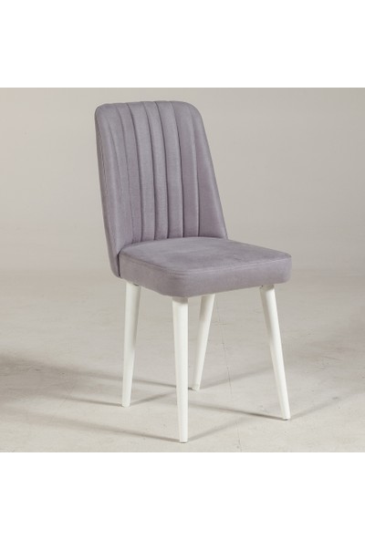 Reysa Mobilya Vina Sandalye Beyaz Soho