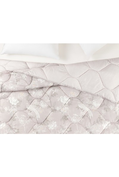 Madame Coco Karla Çift Kişilik Micro Yorgan - Açık Mürdüm