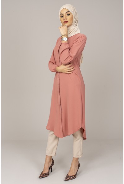 A-Tunik Kadın Gizli Pat Tunik 5010 A-Tunik Kadın Gizli Pat Tunik 5010