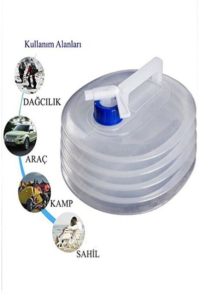 Easyso 10 Litre Musluklu Katlanabilir Su Bidonu 910051 Easyso 10 Litre Musluklu Katlanabilir Su Bidonu 910051