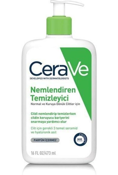 Cerave Nemlendiren Temizleme 473 ml