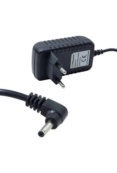 Powermaster PM-8113 12 Volt - 1 Amper Ince Uçlu Priz Tipi Adaptör 3.5*1.35 Uç Powermaster PM-8113 12 Volt - 1 Amper Ince Uçlu Priz Tipi Adaptör 3.5*1.35 Uç