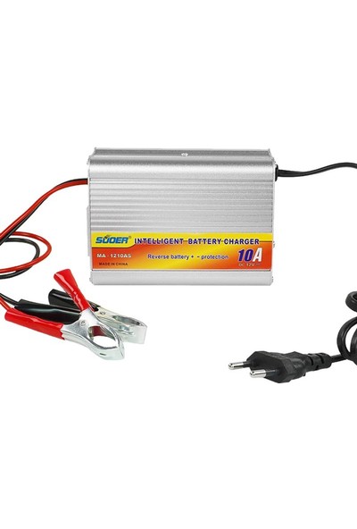 Suoer MA-1210AS 12 Volt 10 Amper Akıllı Akü Şarj Cihazı Suoer MA-1210AS 12 Volt 10 Amper Akıllı Akü Şarj Cihazı