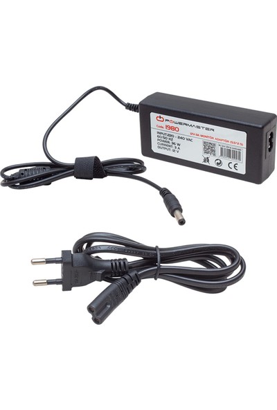 Schuar Sch-36-12 12 Volt - 3 Amper Plastik Kasa Masaüstü Adaptör 5.5*2.5 Uç Schuar Sch-36-12 12 Volt - 3 Amper Plastik Kasa Masaüstü Adaptör 5.5*2.5 Uç