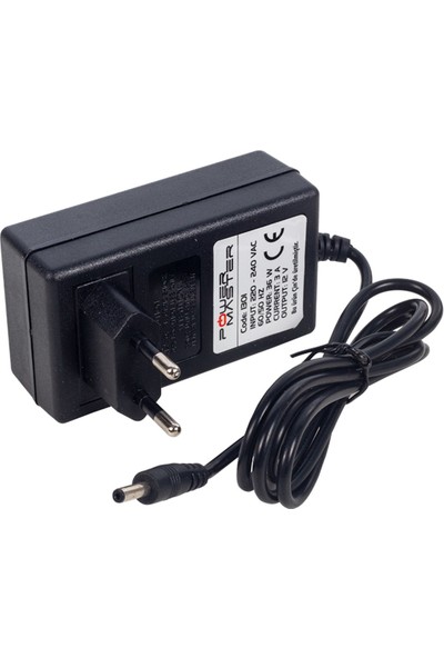 Powermaster PM-1301 12 Volt 3 Amper Vera Yazar Kasa Pos Plastik Kasa Adaptör 3.5*1.35 Uç Powermaster PM-1301 12 Volt 3 Amper Vera Yazar Kasa Pos Plastik Kasa Adaptör 3.5*1.35 Uç