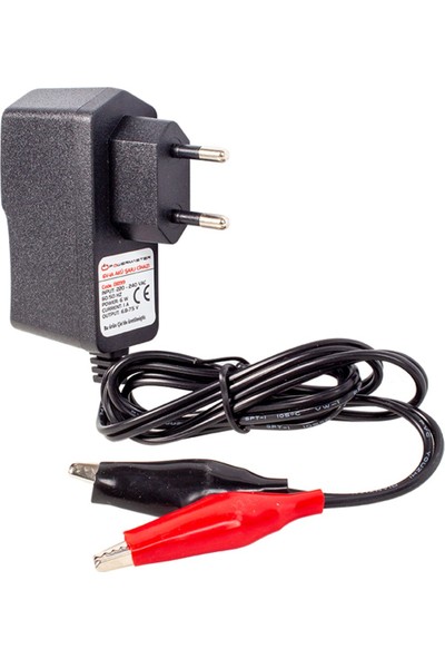 Powermaster PM-13899 6 Volt - 1 Amper Akü Şarj Cihazı * Fully 60100 Powermaster PM-13899 6 Volt - 1 Amper Akü Şarj Cihazı * Fully 60100