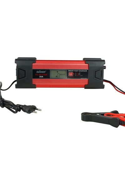 Suoer DC-W1220A 12-15.3 Volt 20 Amper Akıllı Akü Şarj Cihazı Suoer DC-W1220A 12-15.3 Volt 20 Amper Akıllı Akü Şarj Cihazı