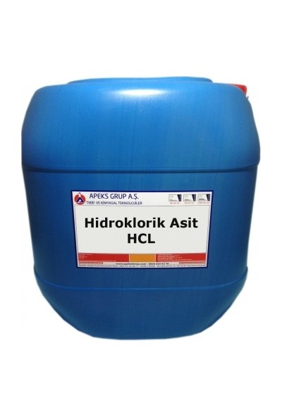 Apeks Hidroklorik Asit - Hcl (% 30 - 32) - 30 kg