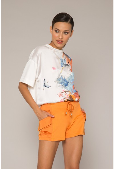 Kargo Cepli, Belden Bağcıklı Şort