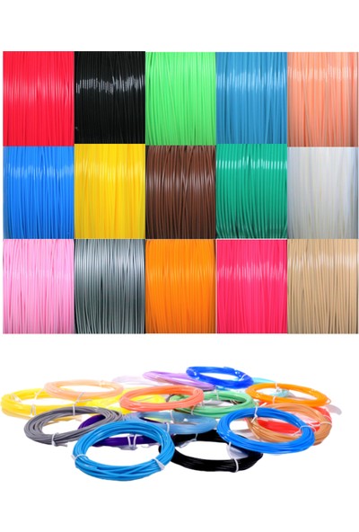 Matafilament 3D Kalem Filament 3X15 Renk 45MT Paket Pla