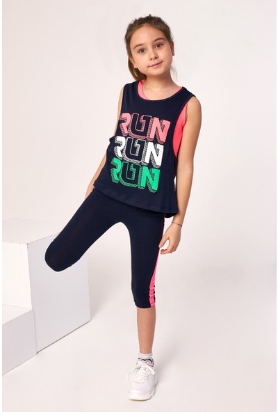 Zepkids Kız Çocuk Atletli Tayt 3lü Takım Baskılı 5-8 Yaş Pembe Zepkids Kız Çocuk Atletli Tayt 3lü Takım Baskılı 5-8 Yaş Pembe
