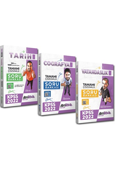 Hocawebde Yayınları 2022 KPSS Genel Kültür Tamamı Çözümlü Soru Bankası Seti