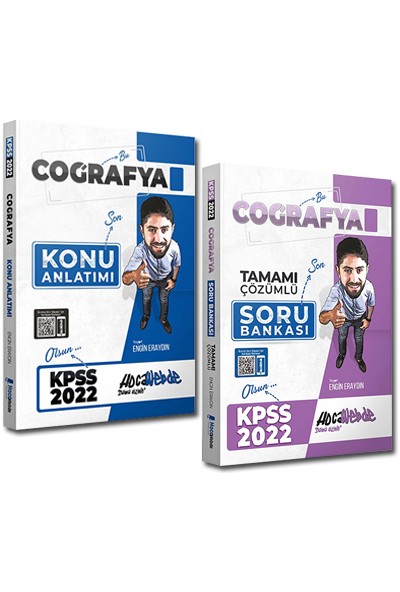 2022 Kpss Coğrafya Konu ve Soru 2'li Set Hoca Webde Yayınları 2022 Kpss Coğrafya Konu ve Soru 2'li Set Hoca Webde Yayınları