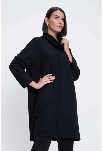 Aker 15607111 Şal Yaka Örme Tunik