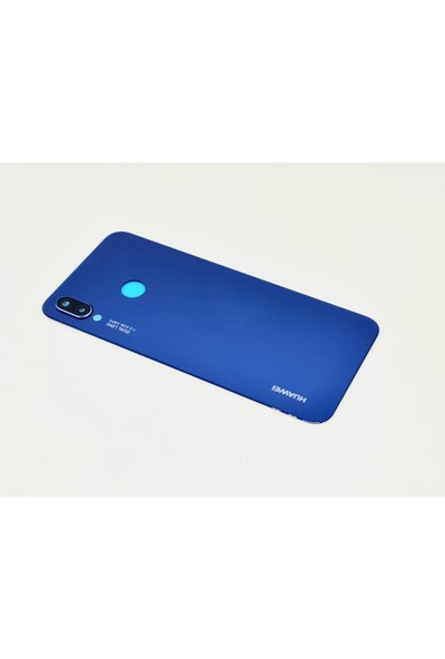 Huawei P20 Lite Arka Pil Batarya Kapağı (Cam Kapak Kamera Lensi )Mavi Huawei P20 Lite Arka Pil Batarya Kapağı (Cam Kapak Kamera Lensi )Mavi