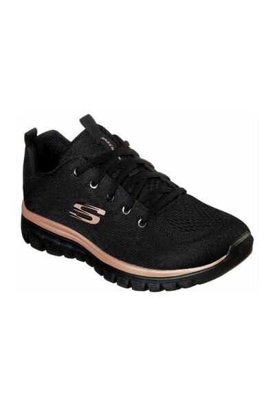 Skechers Graceful-Get Connected Kadın Ayakkabı 12615-BKRG Skechers Graceful-Get Connected Kadın Ayakkabı 12615-BKRG