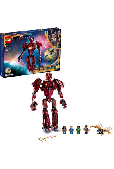 LEGO® Marvel Eternals Arishem#in Gölgesinde 76155 - Çocuklar Için Marvel Evreninden Minifigürler Içeren Süper Kahraman Oyuncak Yapım Seti (493 Parça) LEGO® Marvel Eternals Arishem#in Gölgesinde 76155 - Çocuklar Için Marvel Evreninden Minifigürler Içeren Süper Kahraman Oyuncak Yapım Seti (493 Parça)