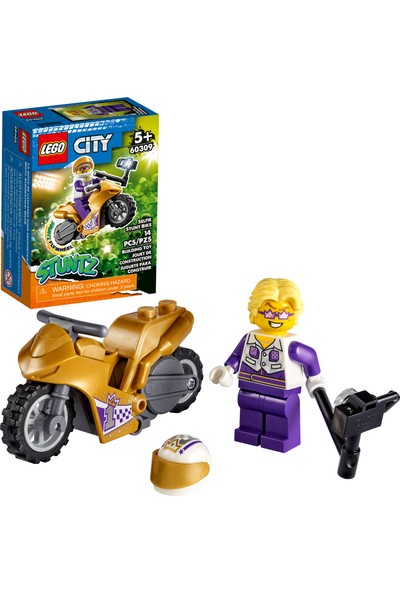 LEGO® City Kameralı Gösteri Motosikleti 60309 - Çocuklar Için Eğlenceli Motosiklet Oyuncak Yapım Seti (14 Parça) LEGO® City Kameralı Gösteri Motosikleti 60309 - Çocuklar Için Eğlenceli Motosiklet Oyuncak Yapım Seti (14 Parça)