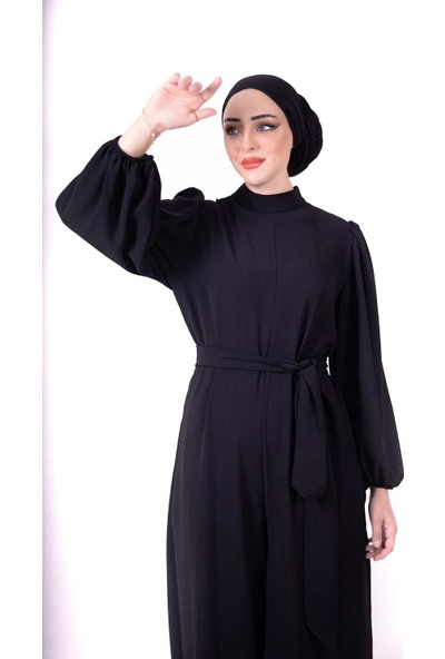 Muslo Heves Kadın Gri Tulum