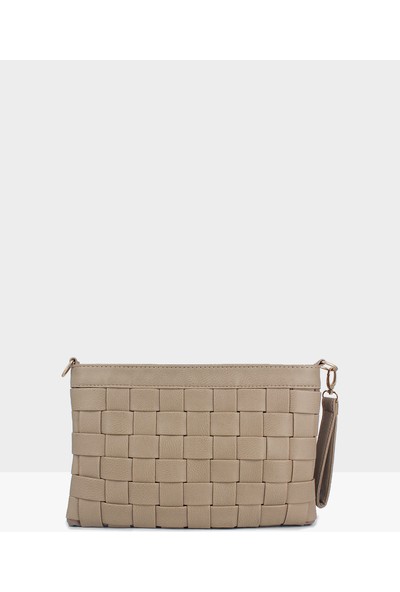 Petek Karnaval Kadın El Örgüsü Portföy Clutch Çanta