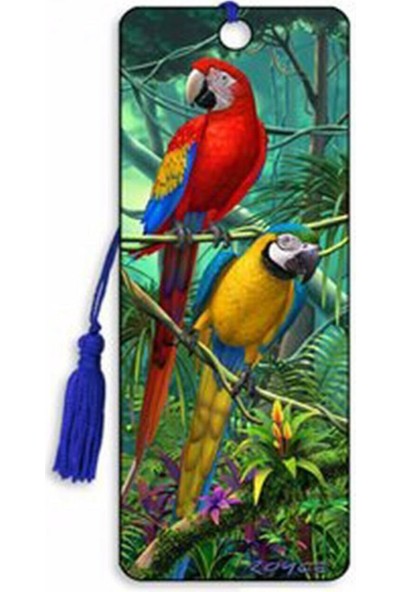 GiftPoint 3D Kitap Ayracı Papağan GiftPoint 3D Kitap Ayracı Papağan